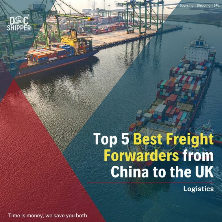 Top 5 Best Freight Forwarders from China to the UK